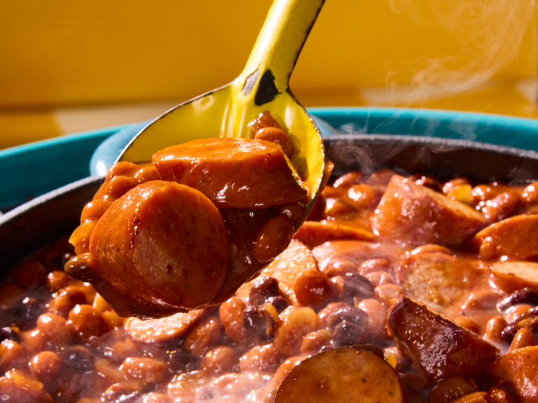 Smoked Sausage Cowboy Beans | Johnsonville